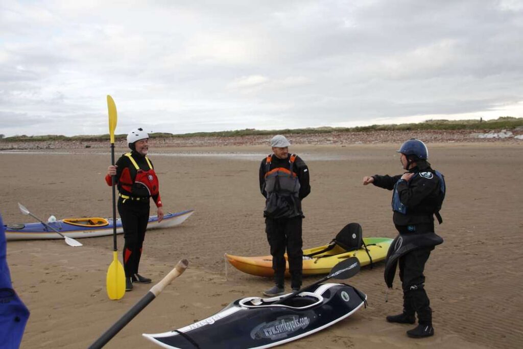SeaCat ferry wave by Paul Harwood - Liverpool Canoe Club