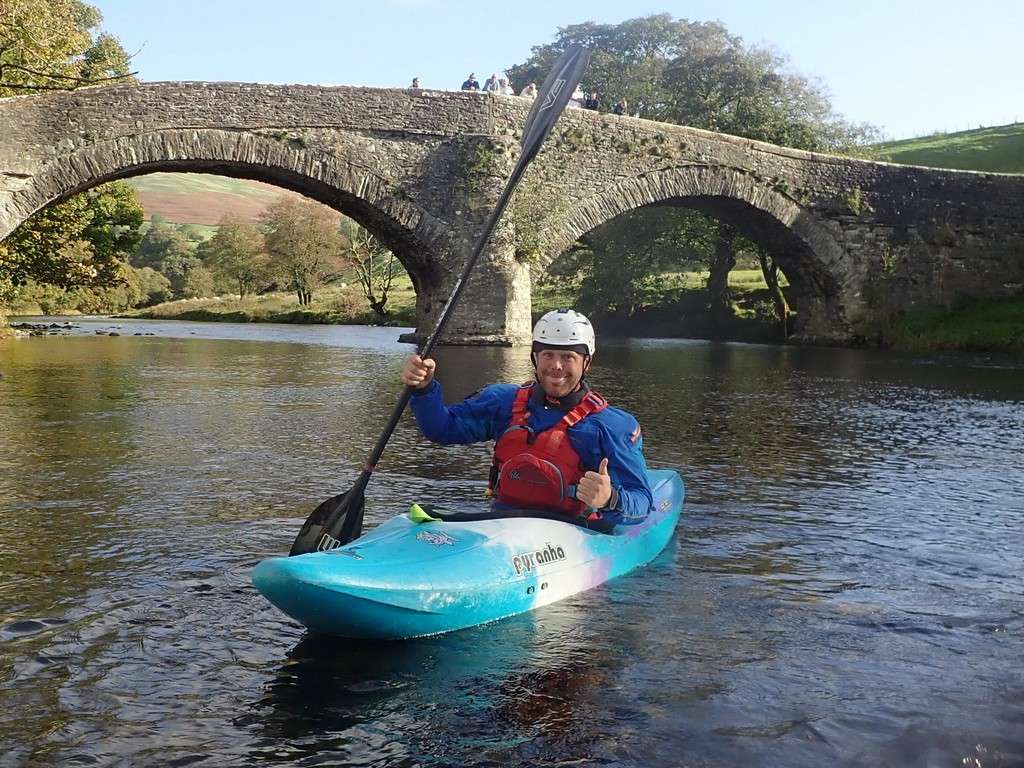 WW leaders paddle on the River Lune by Harry Ruggles - Liverpool Canoe Club