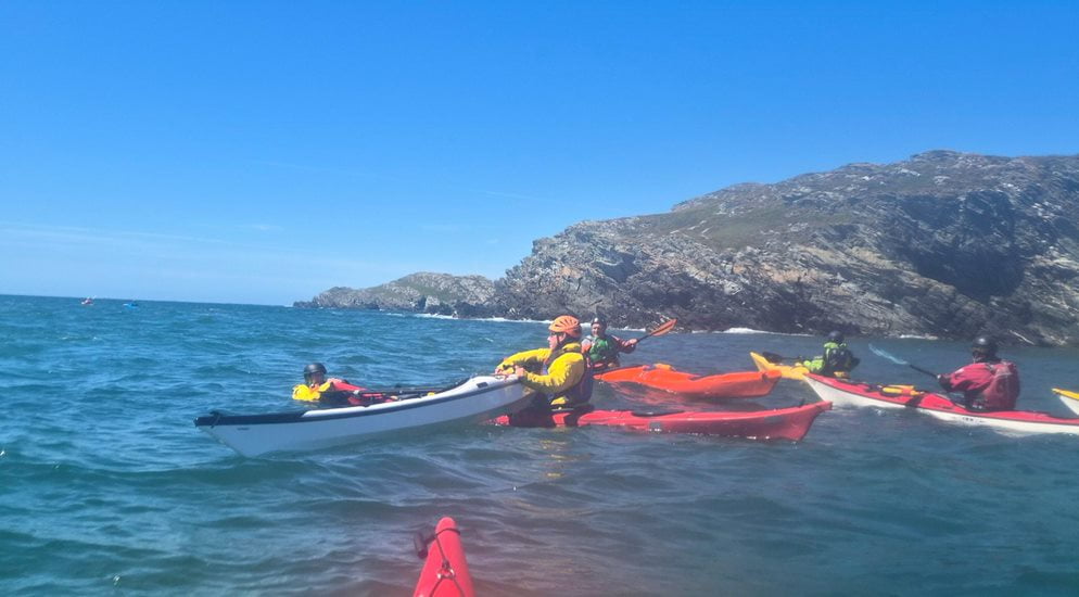 Sea Kayak Rescue practice session Saturday 22nd June – Porth Dafarch ...