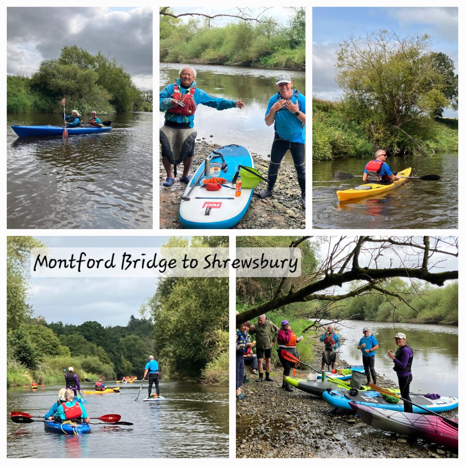 River Severn Mountford Bridge to Shrewsbury by Sue Lowndes - Liverpool ...