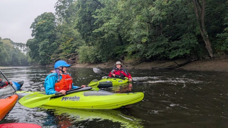 River Dee The Boat Inn to Farndon by Allan Blanchard - Liverpool Canoe Club