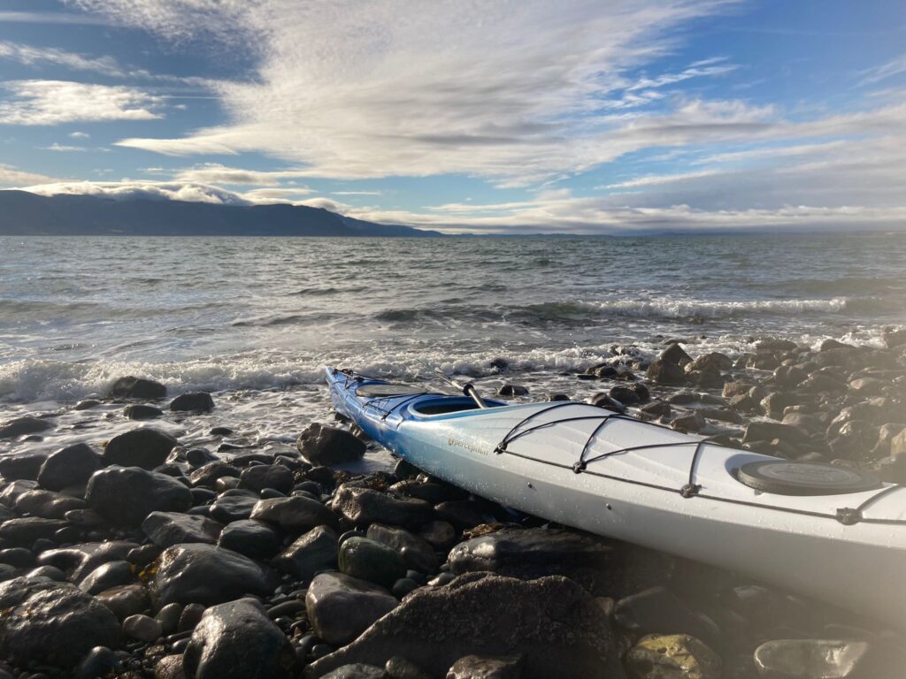 Sea kayak trip 28/12/24 - the Ormes by Ella B - Liverpool Canoe Club